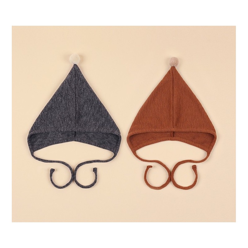 baby knitted pixie bonnet kids store children store french boutique fashion